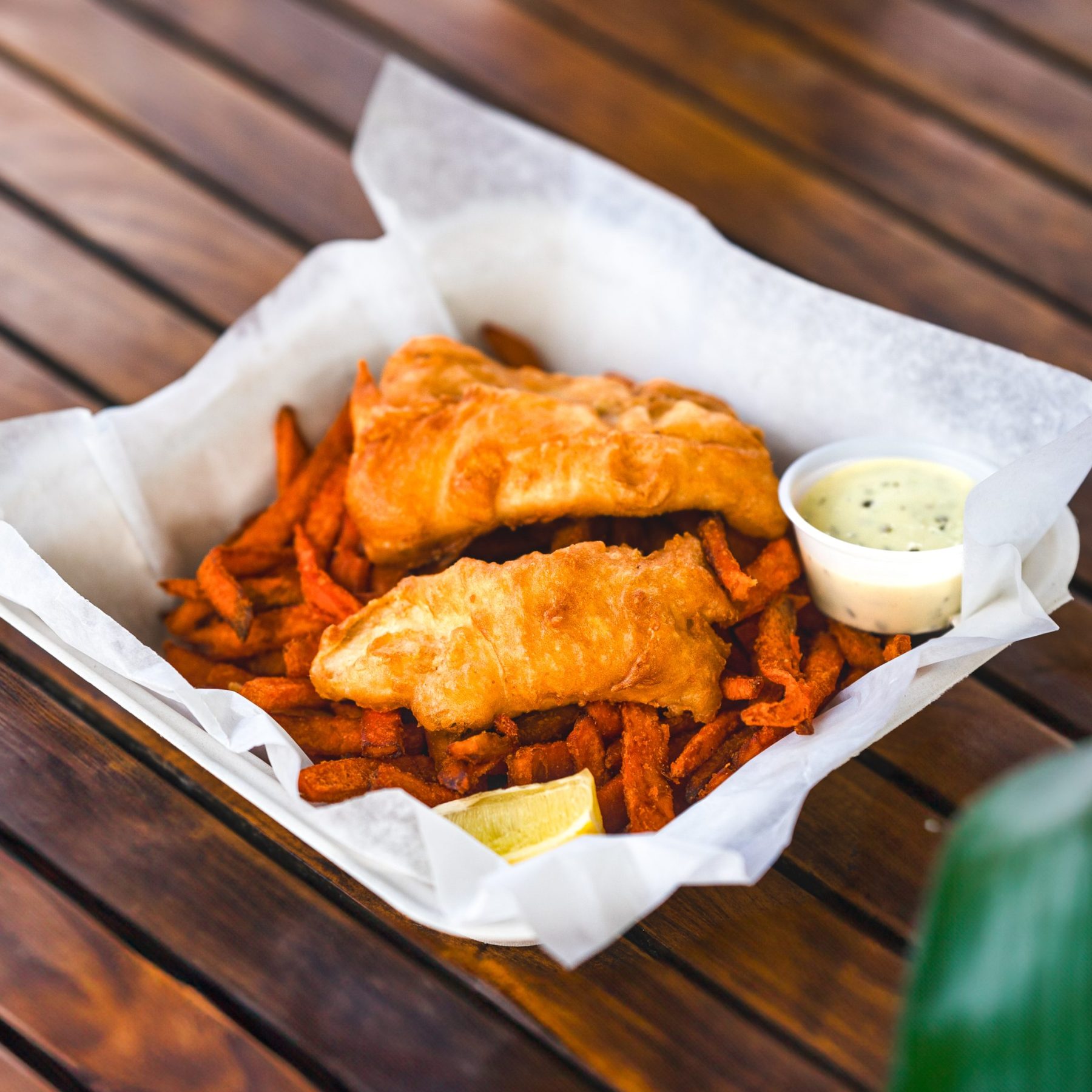 Kiwi Style Fish & Chips - Hukilau Marketplace